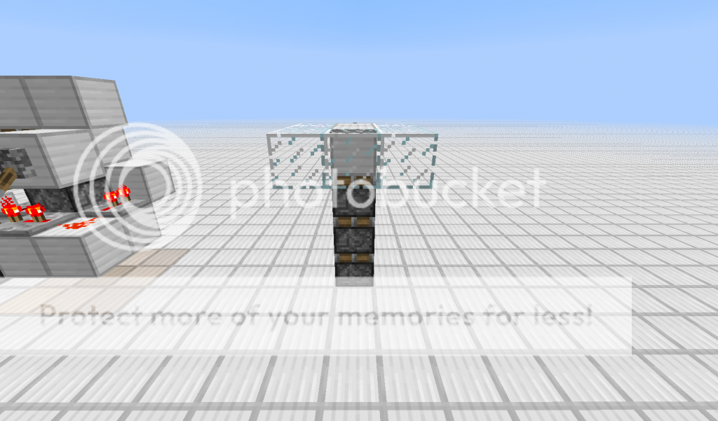 Flush Triple Piston Extender (3 Wide) w/Video - Redstone Creations ...