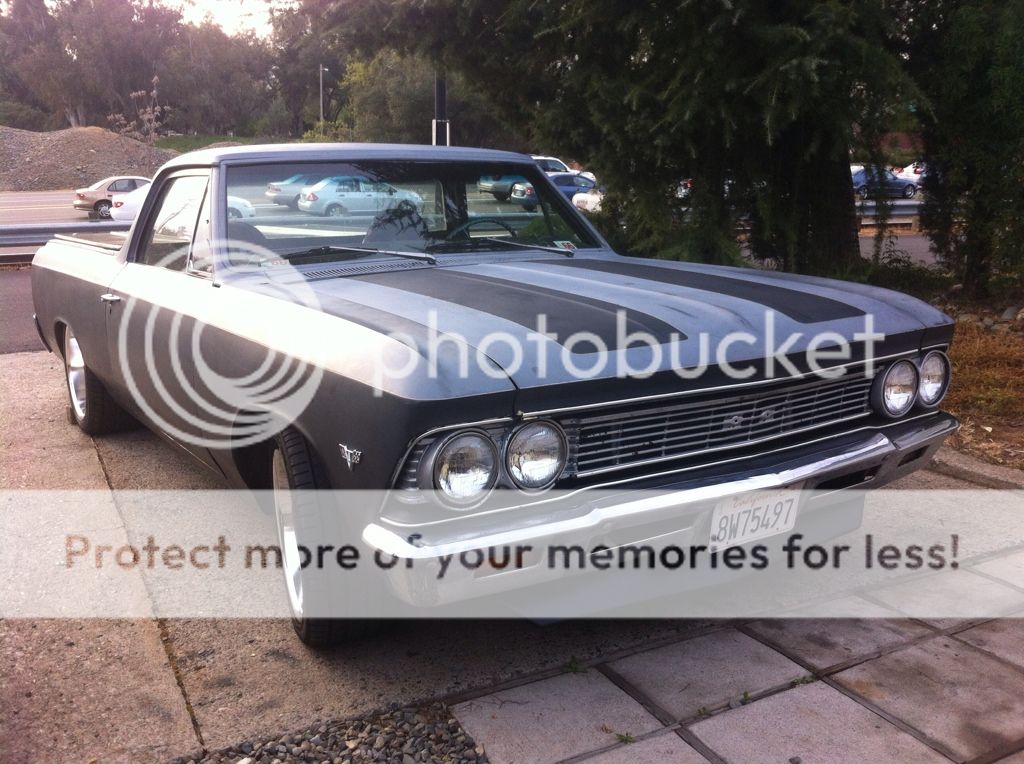 Chin spoiler on my 66, what do you guys think? | El Camino Central Forum