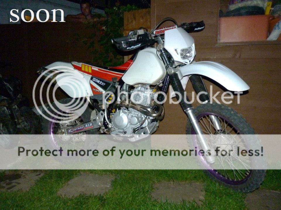 dirty xr400 with road sumo wheels | Custom Fighters - Custom ...