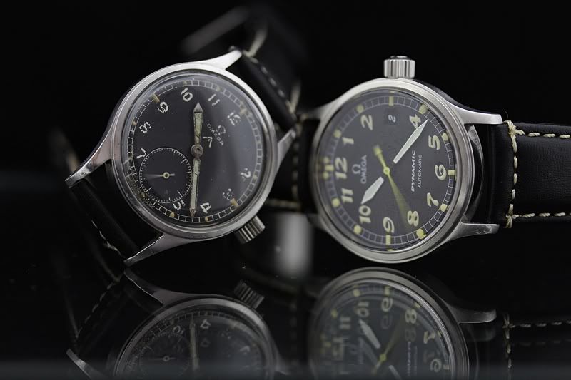 Omega W.W.W Old and the new