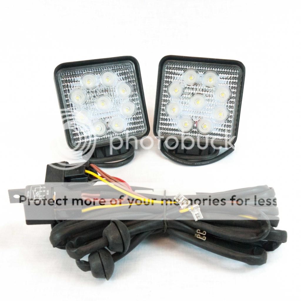 Hella Optilux 27W LED Worklamp Kit - Jeep Special!!! | Jeep Enthusiast ...