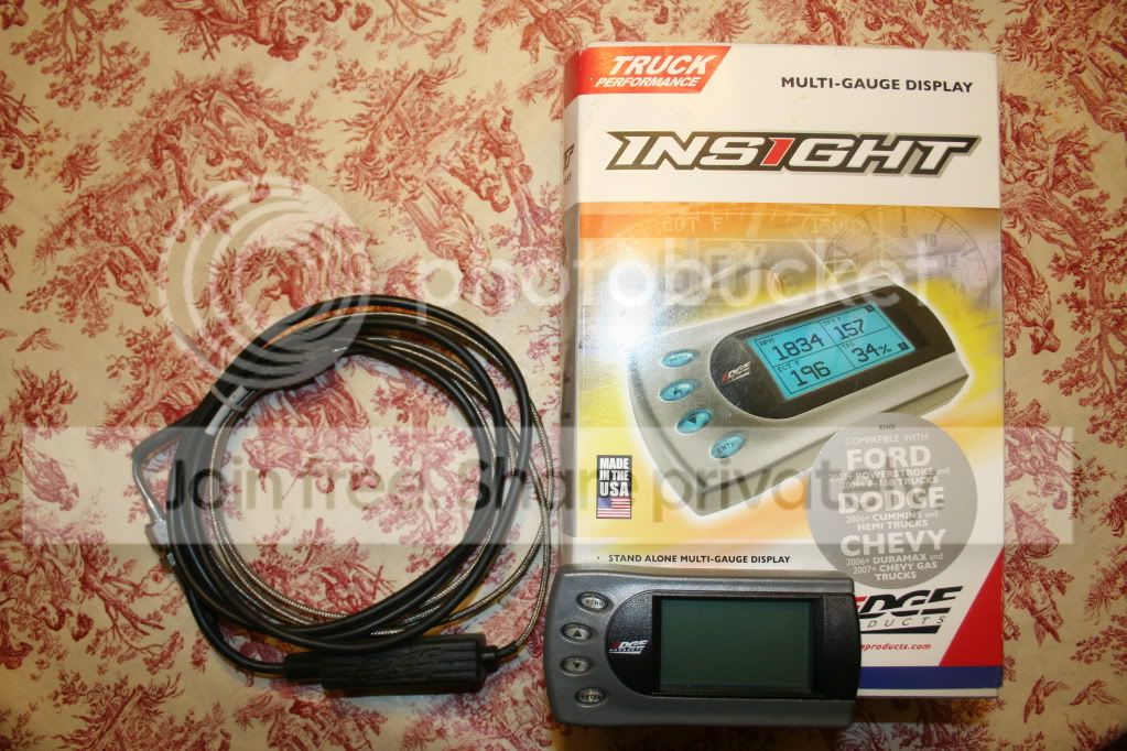 Edge insight display with EGT probe | Ford Powerstroke Diesel Forum